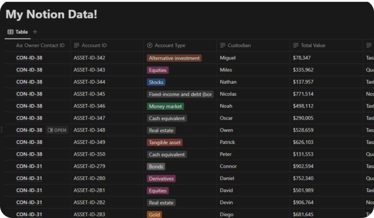 Notion Connector - Queryon
